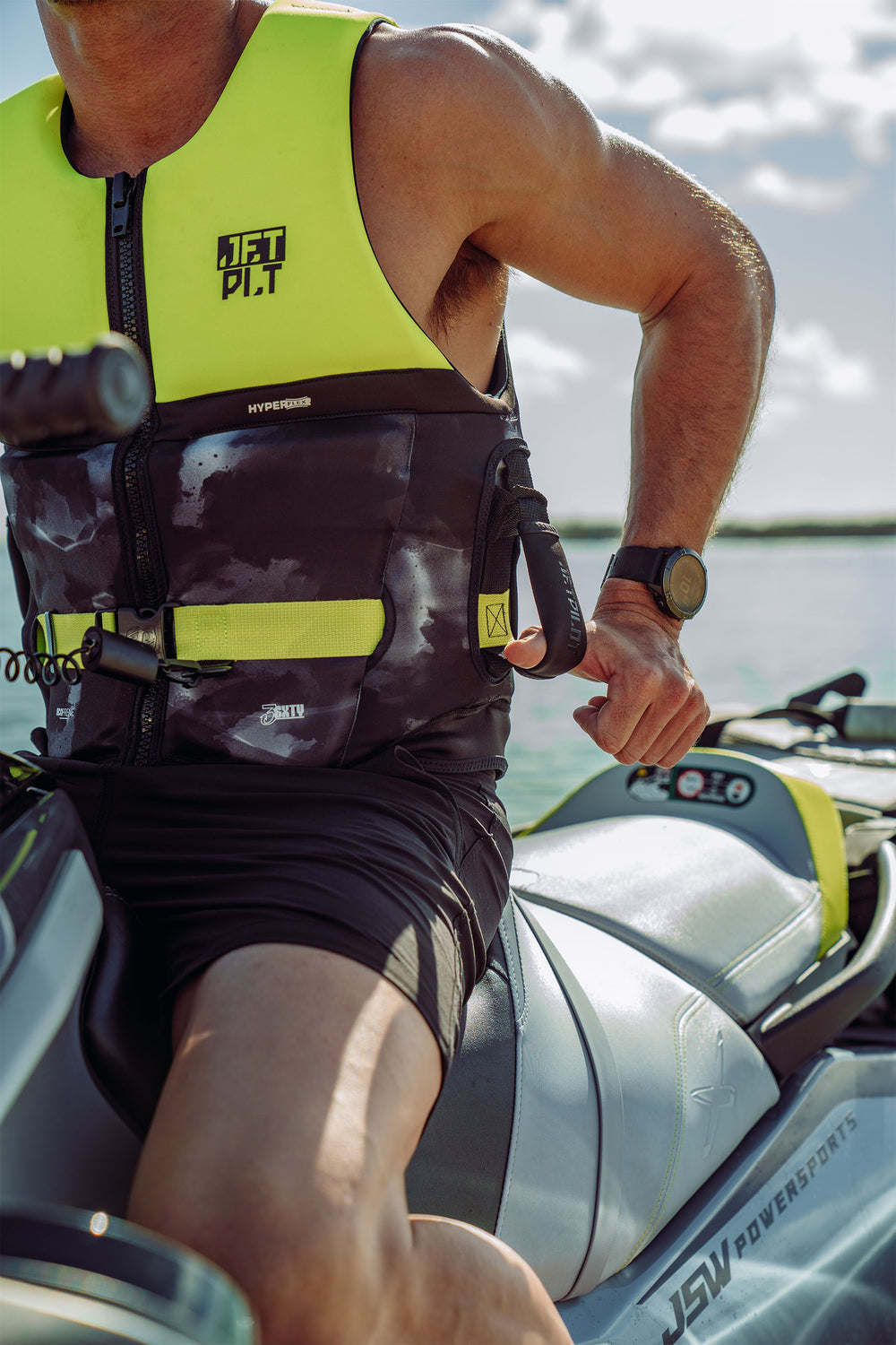 3SXTY Hyperflex Life Jacket — Yellow Level | Jetpilot