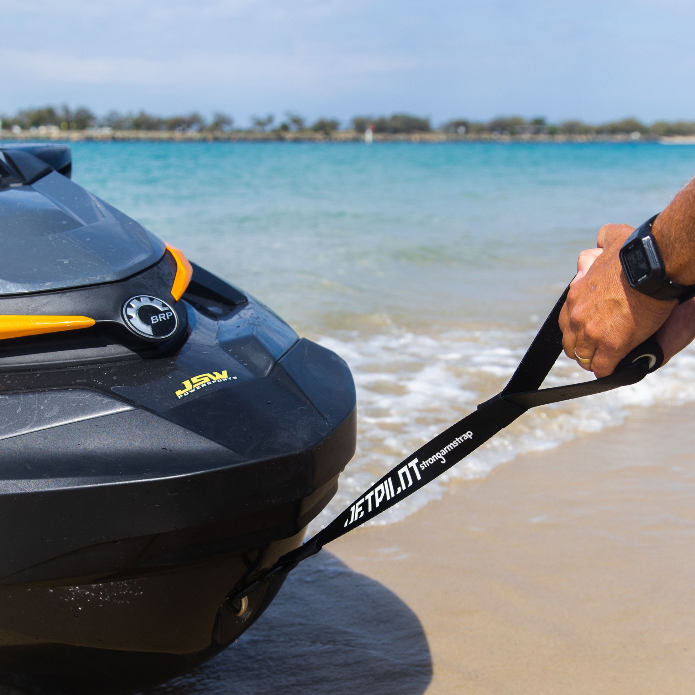 X Strong Arm Strap — Black — Watersports Gear | Jetpilot