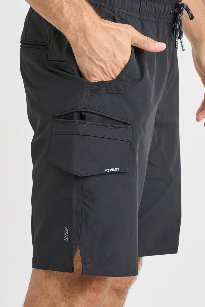 Jet-Lite Hybrid Utility Short 20 Inch — Black | Jetpilot