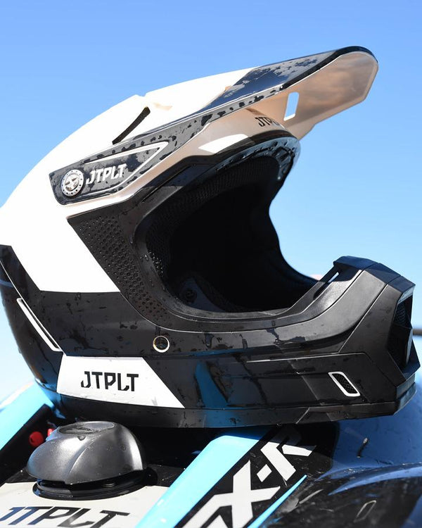 Jetpilot Vault Race Helmet - White