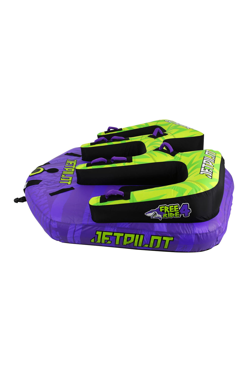 Freeride 4 Person Towable Tube — Purple Green | Jetpilot