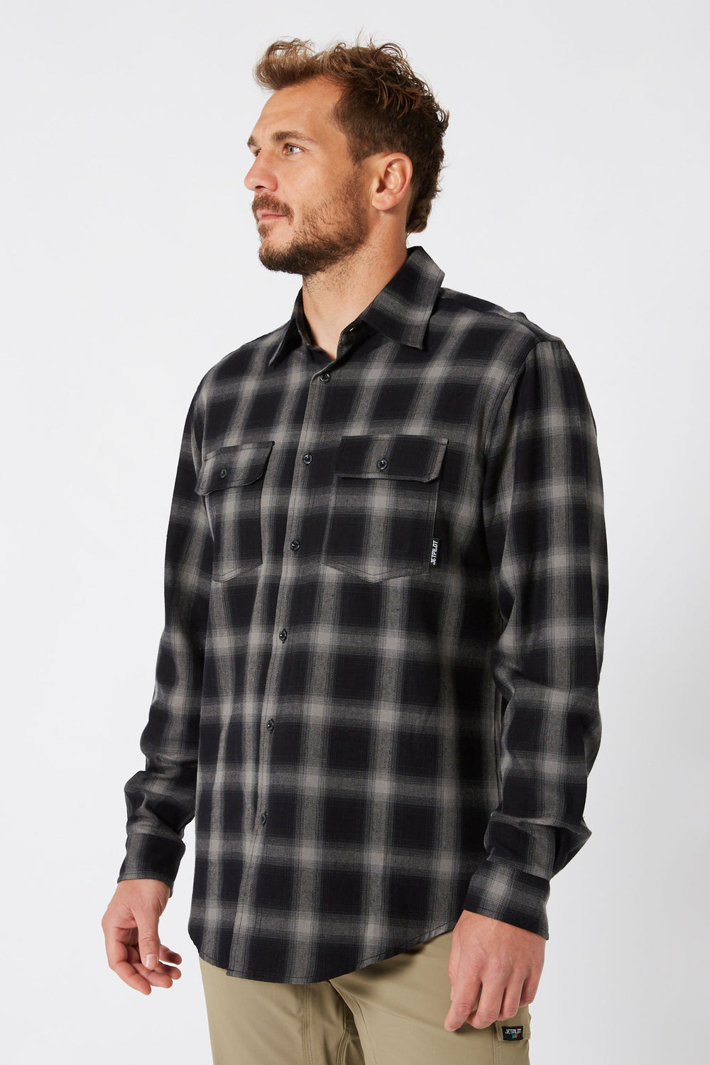 Flannel Shirt - Black