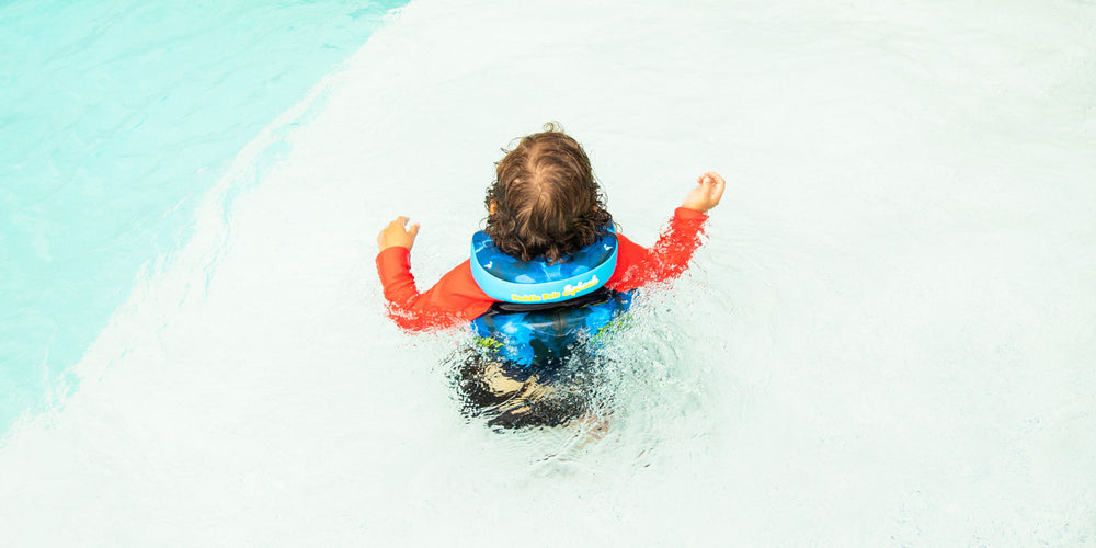 Paddle Pal Splash Swim Vest — Blue — L50 | Jetpilot