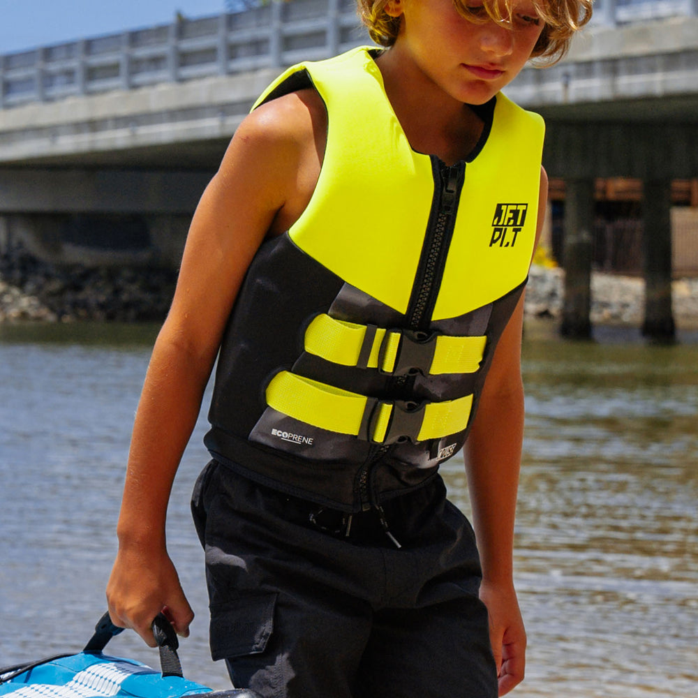 The Cause Kids' Life Jacket — Yellow | Jetpilot