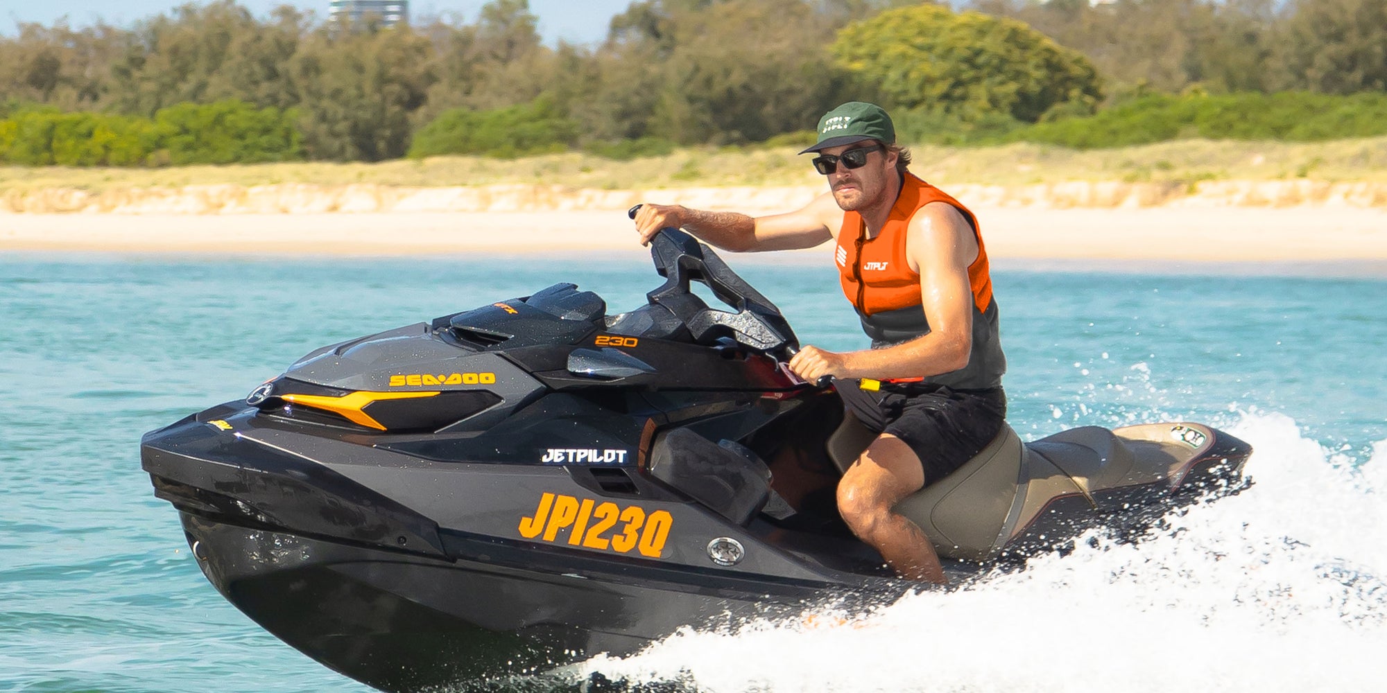 Jetpilot Vault Hyperflex Life Jacket - Charcoal/Orange L50