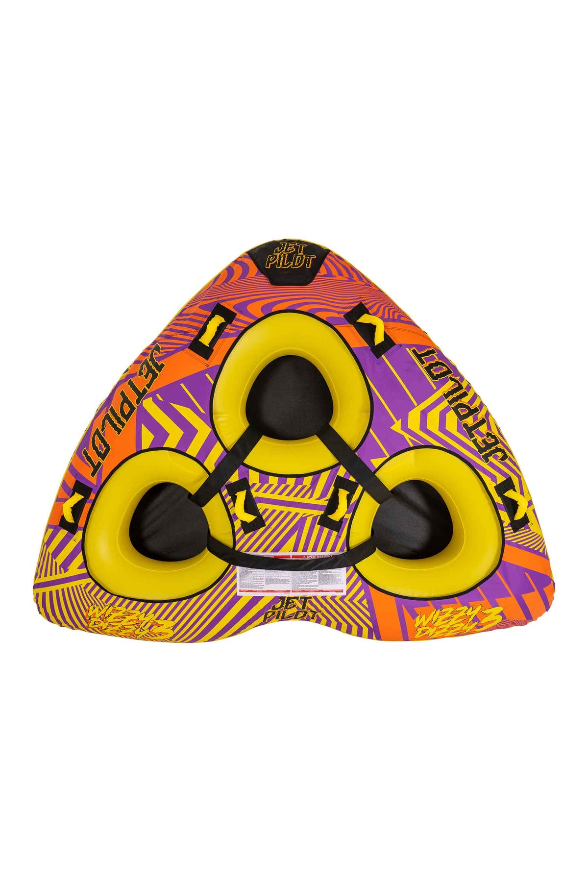 Jetpilot Wizzy Dizzy 3 Towable - Orange/Purple