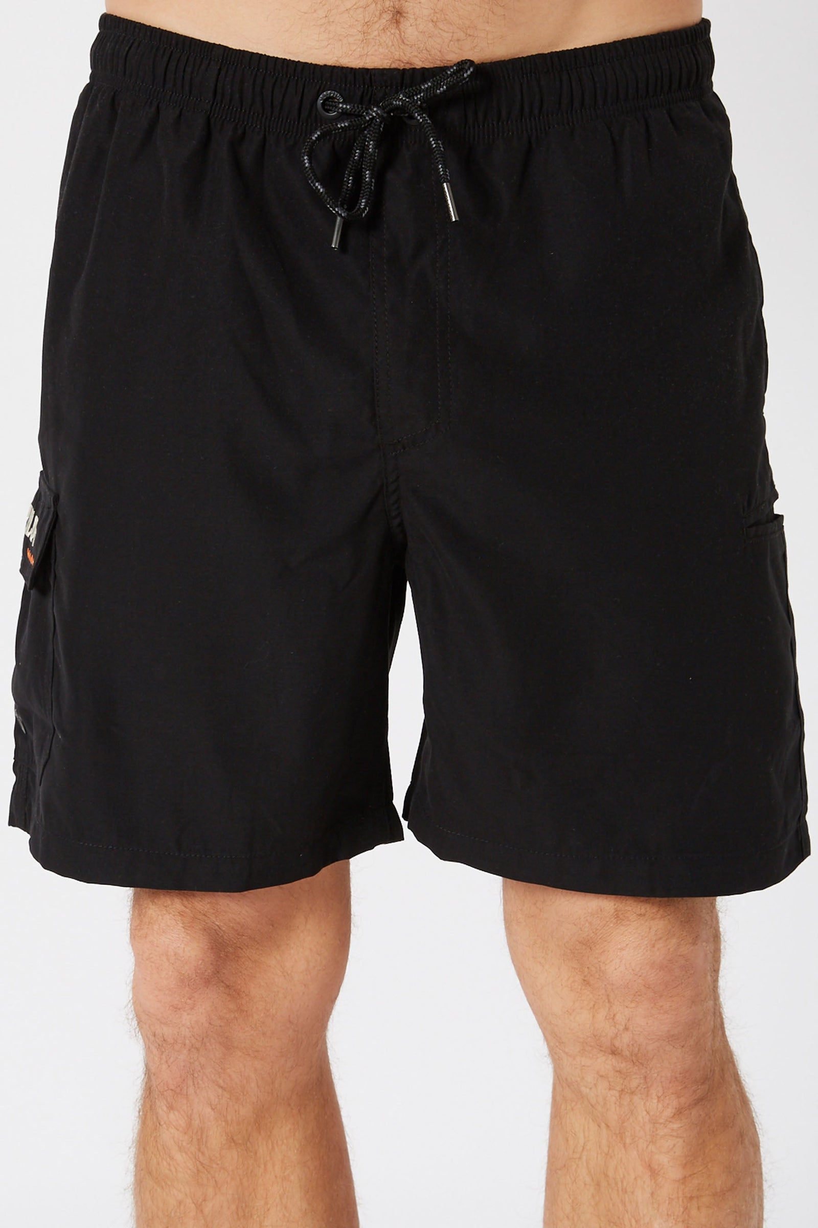 Jetpilot Elasticated Mens Short - Black